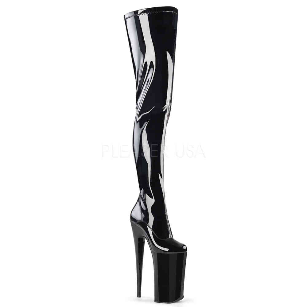 Pleaser Pleaser - BEYOND4000 Plattform Overknee Stiefel - Pole dance sc
