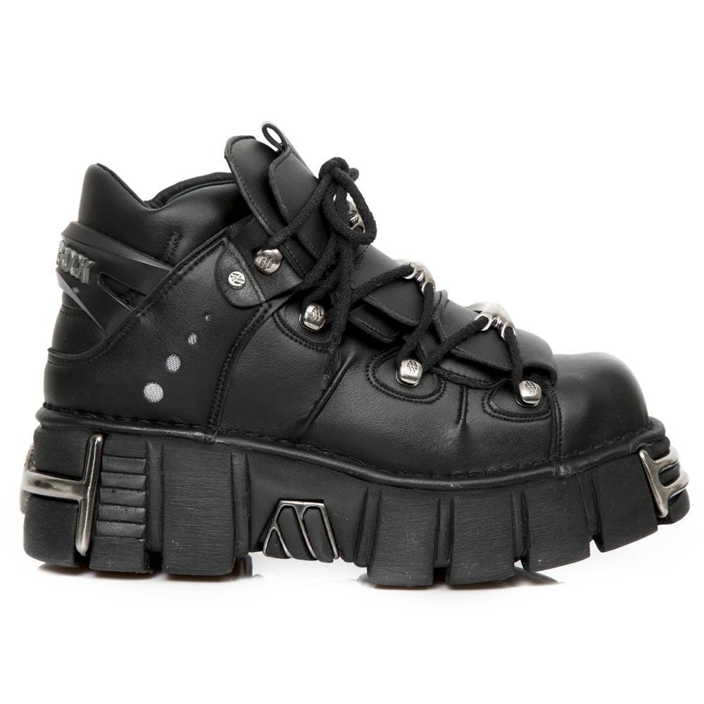 New Rock New Rock - M-106-VS1 Plateausneaker - Schwarz | Attitude Deuts
