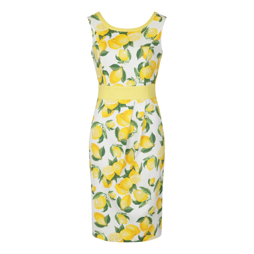 Dancing Days Dancing Days - LEMON Bleistift kleid - Weiß | Attitude Deu