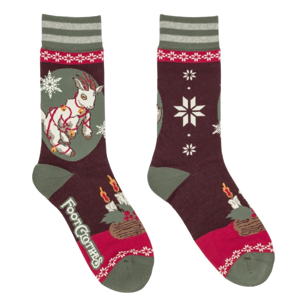 Footclothes Footclothes - Yule Goat Socken - Mehrfarben | Attitude Deut