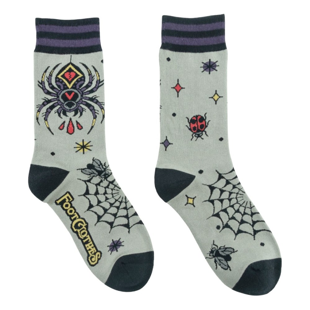 Footclothes Footclothes - Widow's Web Socken - Mehrfarben | Attitude De